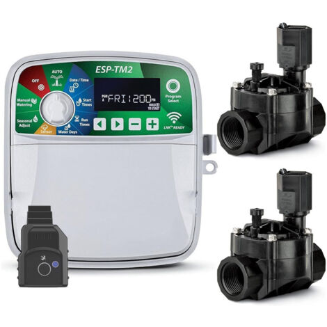 Programador de Riego Wifi ESP-TM2 4 zonas Interior Rain Bird Riego ...