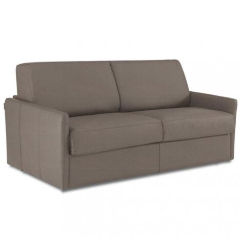 Canapé fixe SUN 3 places maxi 198 cm accoudoirs fins astra velours ...