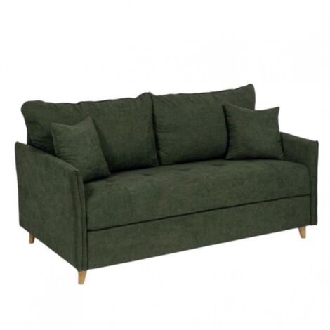 Canapé convertible express 140 RASPAIL matelas 20 cm sommier METAL ...