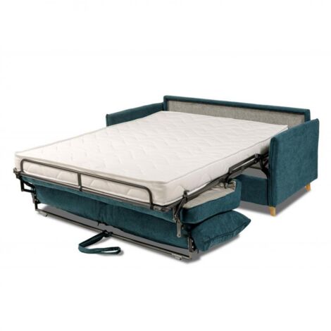 Canapé convertible express 160 RASPAIL matelas 16 cm sommier LATTES ...