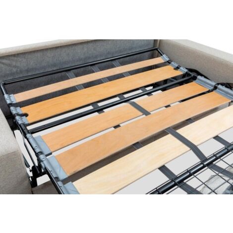 Canapé convertible express 160 RASPAIL matelas 20 cm sommier LATTES ...
