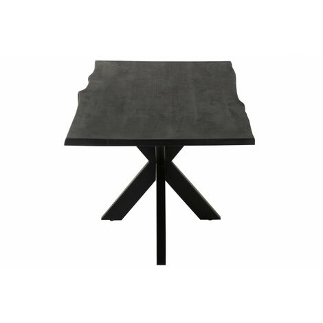 Table à manger MILENA Manguier Bois Noir