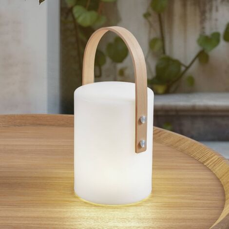 LED Luminaire de terrasse 'Juria' en bois