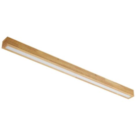 LED Plafonnier à intensité variable 'Emara' en bois pour salon & salle ...