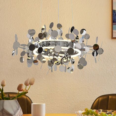 LED Suspension à intensité variable 'Glimmo' en aluminium pour salon ...