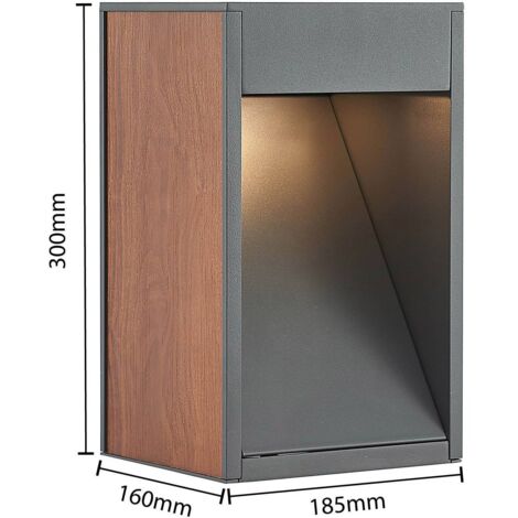 Luminaire extérieur à intensité variable 'Ansala' en aluminium