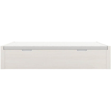 Canapé Abatible Arcón de madera con tirador embutido altura 34 cm ...