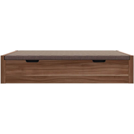 Canapé Abatible Arcón de madera con tirador embutido altura 34 cm ...