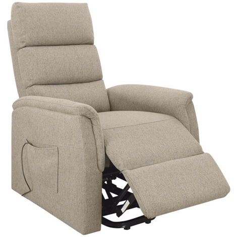Sillón relax Sparta con reclinación eléctrica Beige