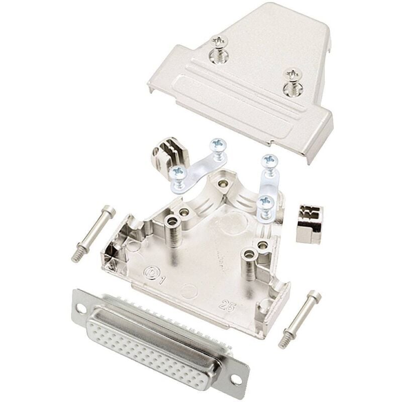 ENCITECH TRI-M-25-HDS44-W-K 6355-8058-13 KIT EMBASE SUB-D FEMELLE 180 ° NOMBRE DE PÔLES (NUM ...