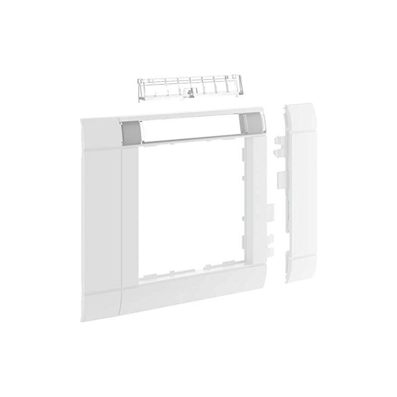 TEHALIT CADRE 50 MODULAIRE GR0802B VWS HAGER GR0802B9016