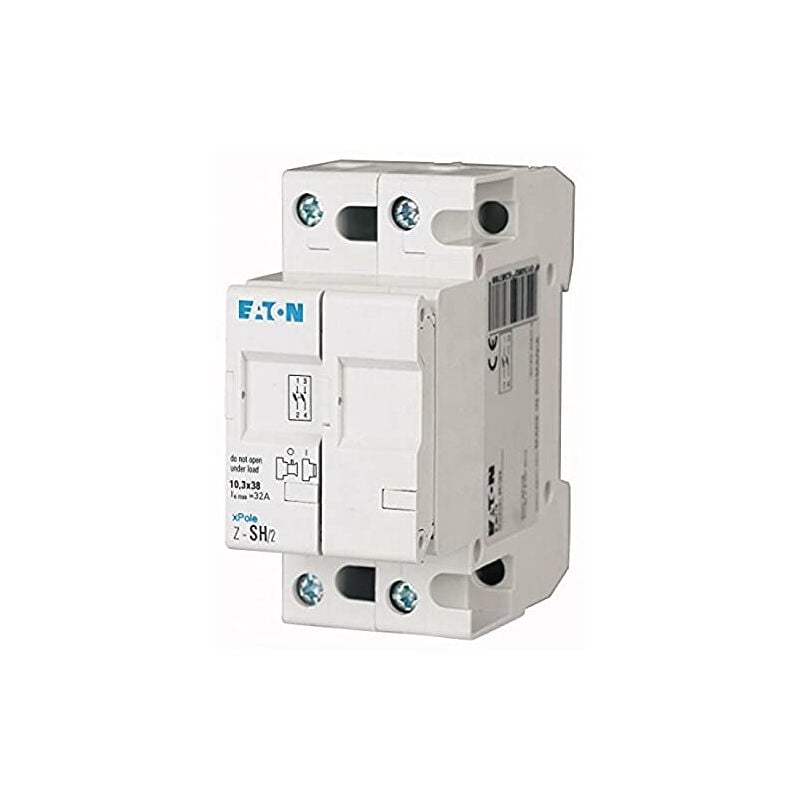 PORTE FUSIBLE SECTIONNEL INDUSTRIEL P10,3X38 2 PÔLES 263878 EATON