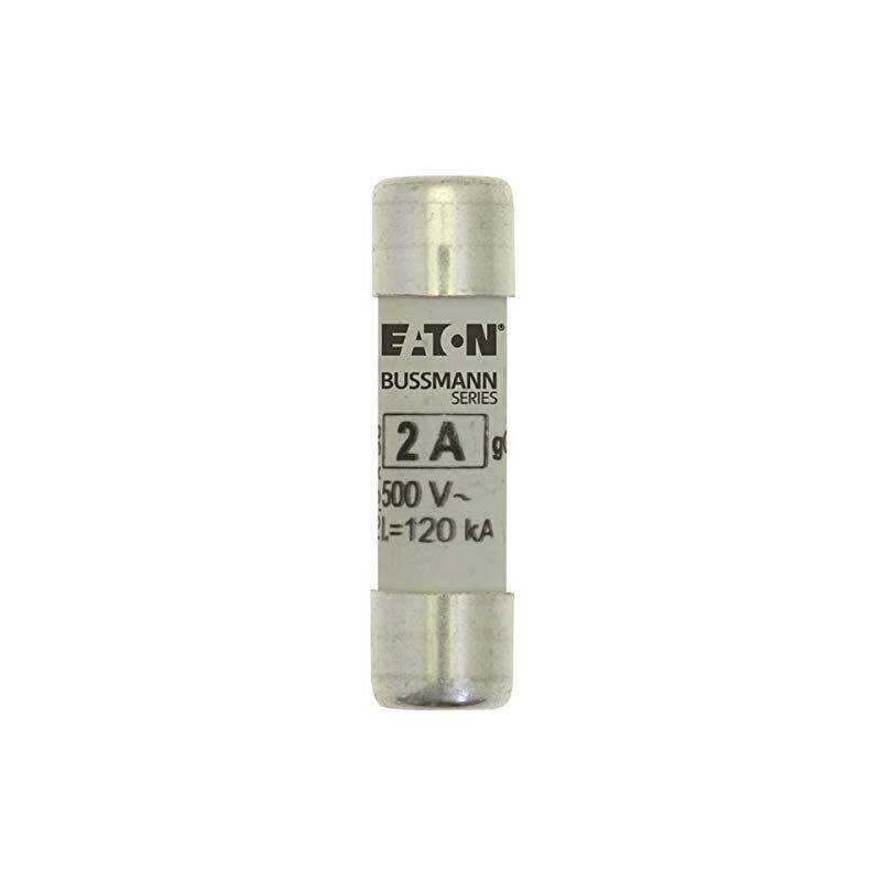 C10G2 CYLINDRICAL FUSE 10 X 38 2A GG 500 EATON C10G2