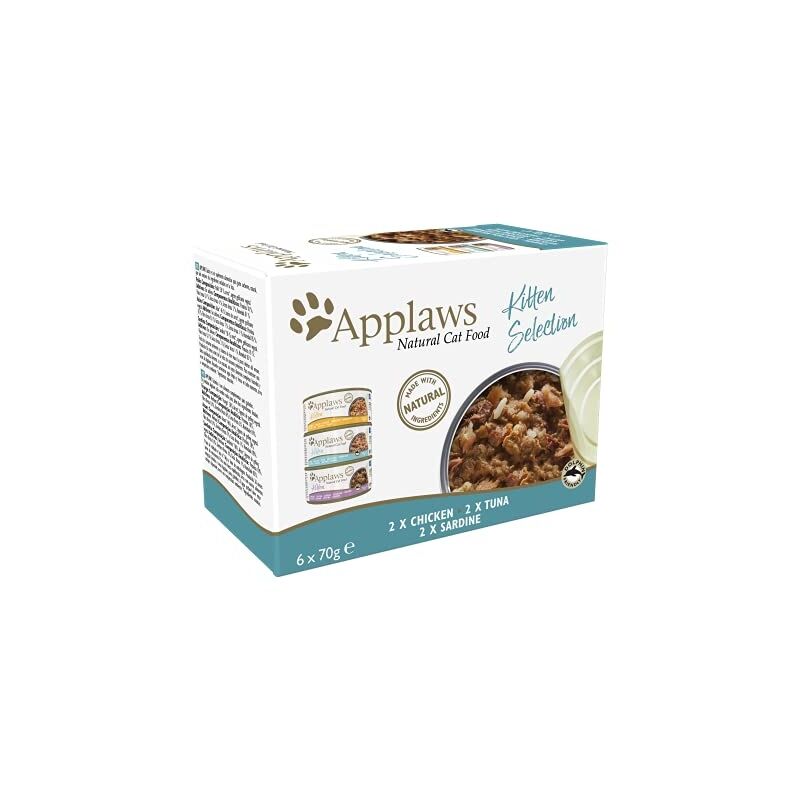 APPLAWS SET DE 6 BOÎTES POUR CHAT 6 X 70 G 1 UNITÉ 9103727