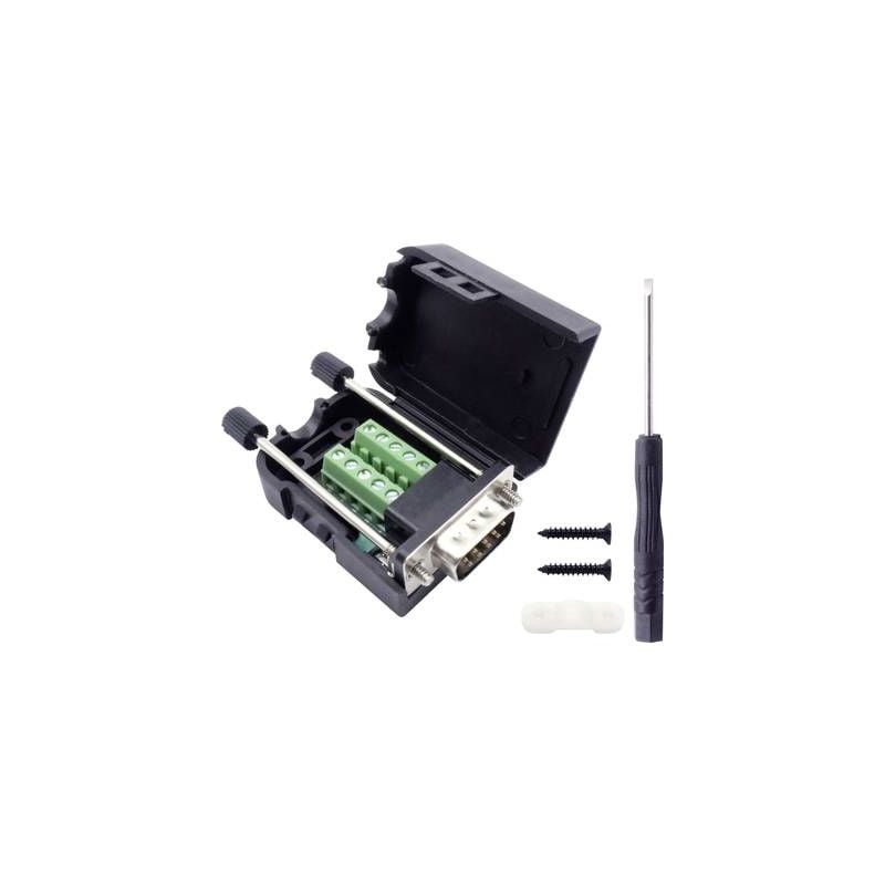 KIT EMBASE SUB-D FEMELLE NOMBRE TOTAL DE PÔLES: 9 TRU COMPONENTS T190C4088 8435748 À VIS 1 PC(S)