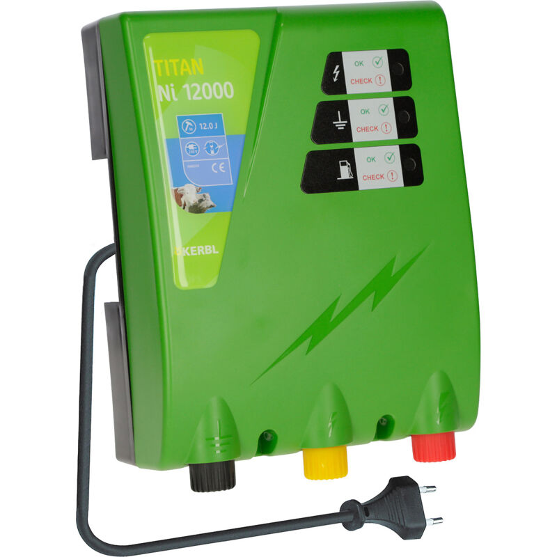 ELETTRIFICATORE PER RECINTO DA PASCOLO FUNZIONANTE SOLO CON CORRENTE ...