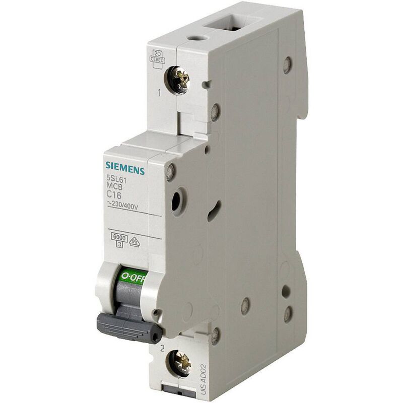 SIEMENS IS LS-SCHALTER C4A, 1POL 5SL6104-7 SIEMENS INDUS.SECTOR 5SL61047