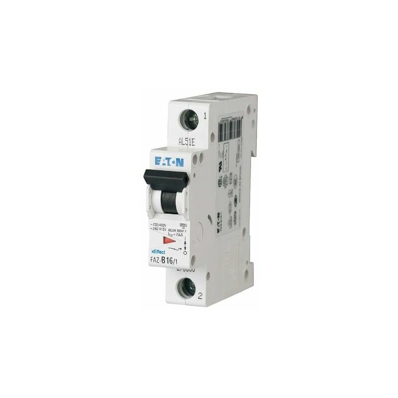 DISJONCTEUR C 10 A, 1P FAZ DE C10/1, DISJONCTEUR., EATON (MOELLER), FAZ ...