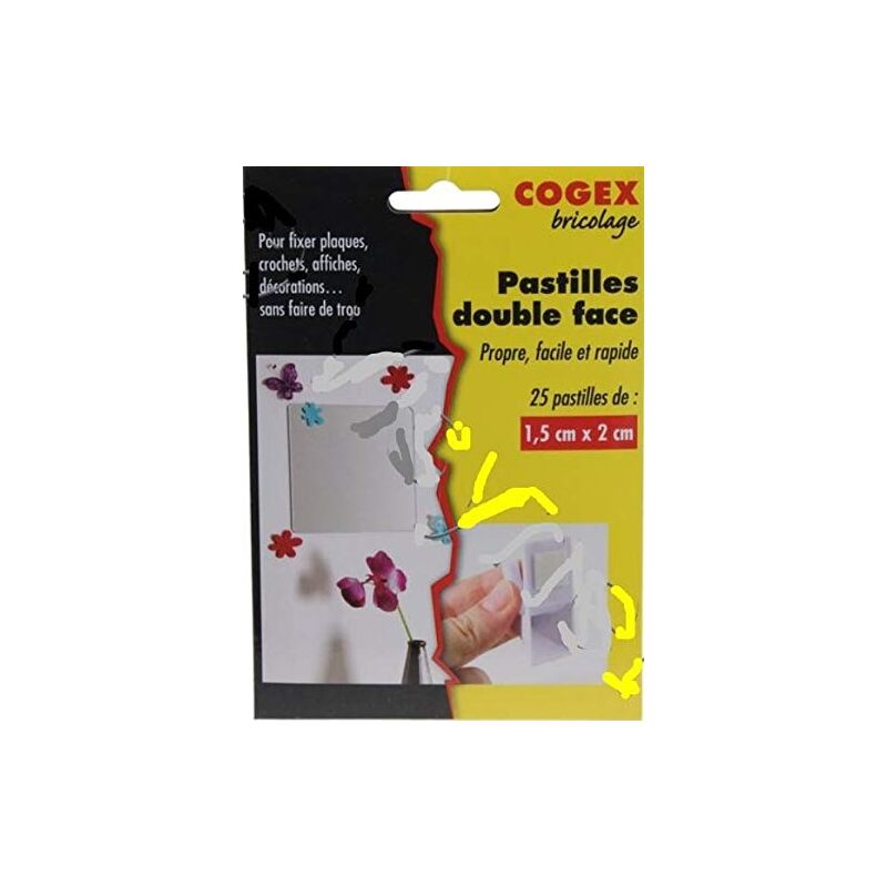 PASTILLE DOUBLE FACE 25 PCS COGEX