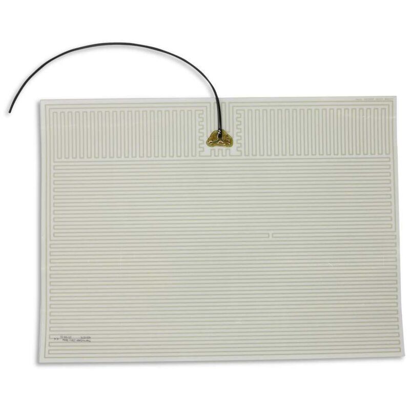 THERMO TECH POLYESTER FEUILLE CHAUFFANTE 230 V 300 W (L X L) 575 MM X ...