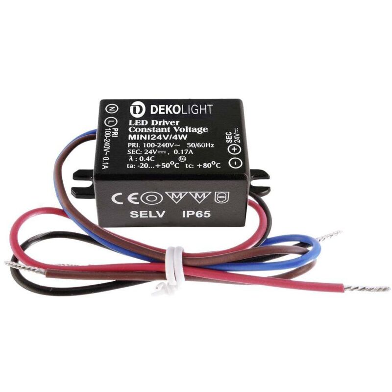 DRIVER DE LED DEKO LIGHT MINI, CV, 24V/4W À TENSION CONSTANTE 4 W 0 ...
