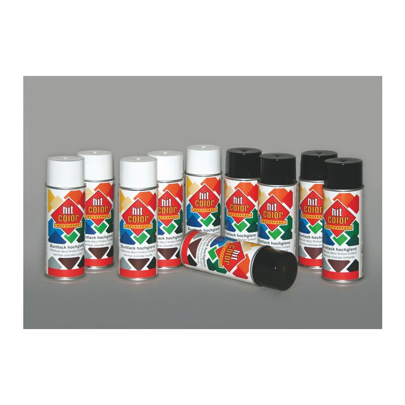 HIT COLOR SATIN BRUN CHOCOLAT 400ML RAL 8017 320260