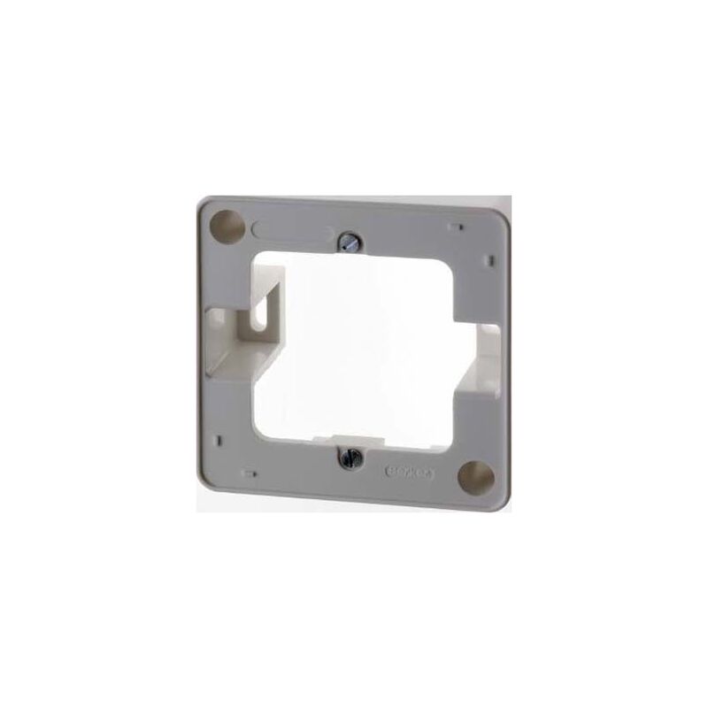 BERKER 10290069 AUFPUTZ-RAHMEN 1FACH AUFPUTZ, ZUBEHÖR POLARWEIß, GLÄNZEND