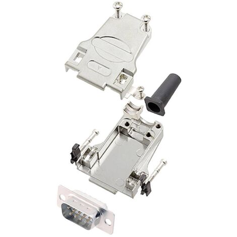 ENCITECH DTZF09-DBP-W-K 6355-8044-01 KIT EMBASE SUB-D MÂLE 180 ° NOMBRE DE PÔLES (NUM): 9 FÛT À ...