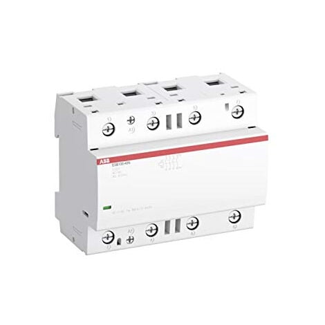CONTACTEUR D'INSTALLATION ESB100-40N-06, 4NA, 230AC/DC, MONTAGE DIN (RÉFÉRENCE : ABB ...