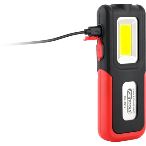 LED KS TOOLS LAMPES MANUELLES 500, 250 LUMEN IPX4, IP65 150.4510