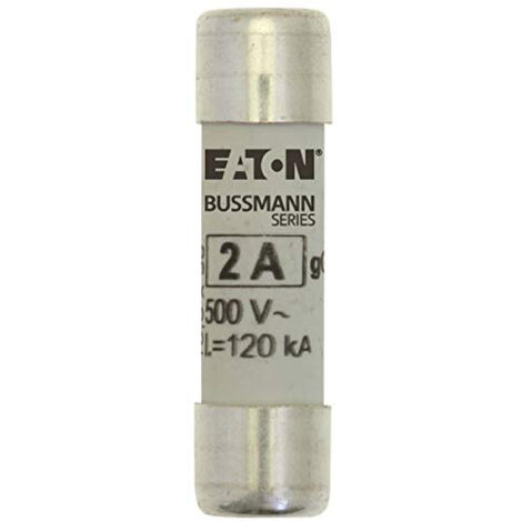 C10G2 CYLINDRICAL FUSE 10 X 38 2A GG 500 EATON C10G2
