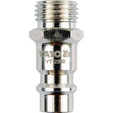 YATO YT-2401-ACCOUPLEMENT RAPIDE 3/8'' (M) X 1/4'' L = (M) 37 MM