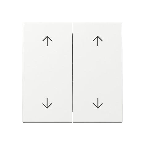 GIRA 329703 INTERRUPTEUR À BASCULE DOUBLE BLANC PUR BRILLANT