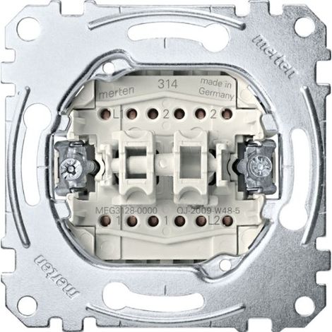 MERTEN - MEG3112-0000 - INTERRUPTEUR VA ET VIENT - 250 V