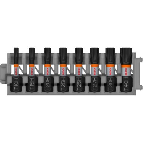 Bosch PRO Torx Security Impact Bit T10H T15H T20H T25H(x2) T27H T30H ...
