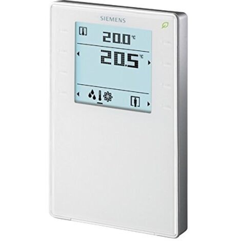 SIEMENS KNX APPAREIL D&039,AMBIANCE AVEC ÉCRAN LCD ET SONDE - QMX3.P74 ...