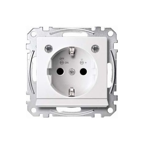 MERTEN MEG2304-0319 PRISE DE COURANT SCHUKO AVEC ÉCLAIRAGE LED BEL ...