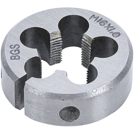 BGS TECHNIC BGS 1900-M16X1.0-S FILIÈRE À FILETAGE M16 X 1,0 X 25 MM