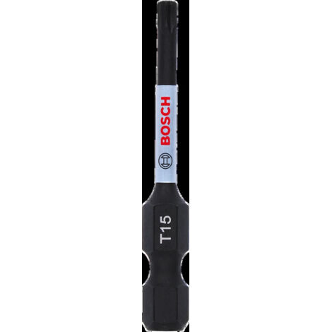 BOSCH PROFESSIONAL IMPACT CONTROL EMBOUT DE VISSAGE T15 (50 MM, TIGE ...