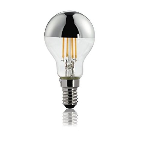 AMPOULE FILAMENT À LED, E14, 400LM REMPL. AMP. SPHÉRIQUE 35W, BLC CHD XAVAX 112577