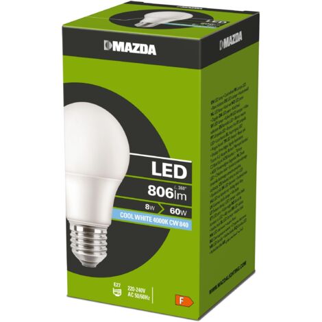 MAZDA SPHÉRIQUE LED E14 3,2-25W 827 250LM 15000H MAZDA LIGHTING PHI542539