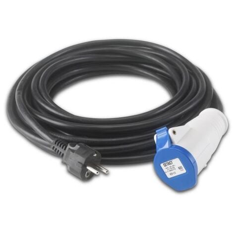 CABLE D ALIMENTATION AVEC PRISE RUBI 230/50 EUR 230V-50HZ - 58850