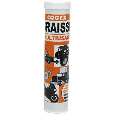 COGEX - CARTOUCHE DE GRAISSE - 400G - MULTI USAGE - POSSIBILITÉ D ...
