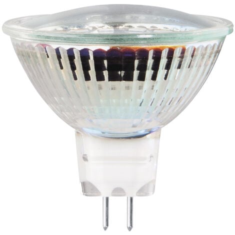 AMPOULE LED, GU5.3, 450LM REMP. 40W, AMP. RÉFL. MR16, BL. CHD., VERRE XAVAX