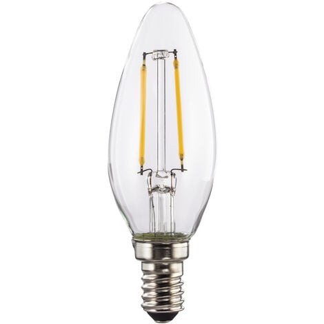 AMPOULE FILAMENT LED, E14, 806LM REMPL. AMPOULE BOUGIE 60W, BLC CHAUD XAVAX