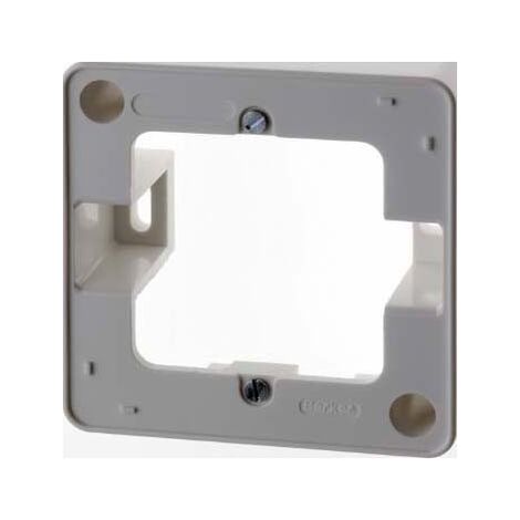 BERKER 10290069 AUFPUTZ-RAHMEN 1FACH AUFPUTZ, ZUBEHÖR POLARWEIß, GLÄNZEND