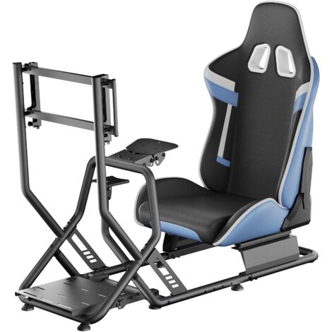 Wiltec Rennsimulator Racing Cockpit 71 x 136 x 108 cm, Auto Simulator ...