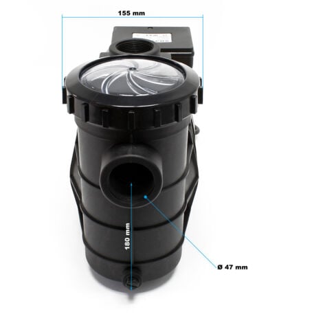 SunSun Poolpumpe 14500l/h 750W Schwimmbadpumpe Filterpumpe Umwälzpumpe