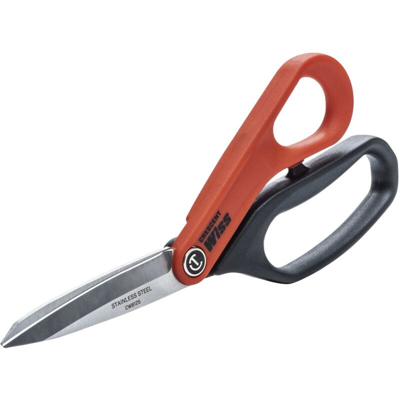 Crescent Wiss WISCW812S All-Purpose Scissors, 8.1/2 Inch (216mm) Heavy ...