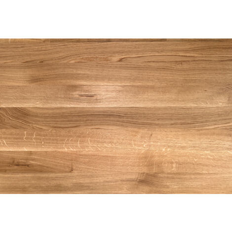 Solid 40mm Stave - Full Stave Oak Wooden Worktop Upstand 3M x 80mm x 18mm